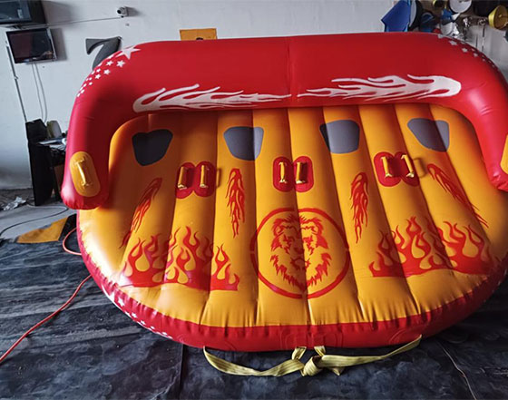Inflatable towable donut 4 person – Al Bahr Al Azraq